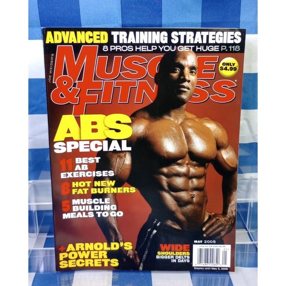 Other | Muscle Fitness Bodybuilding Magazine May 205 Darrem Charles Abs ...